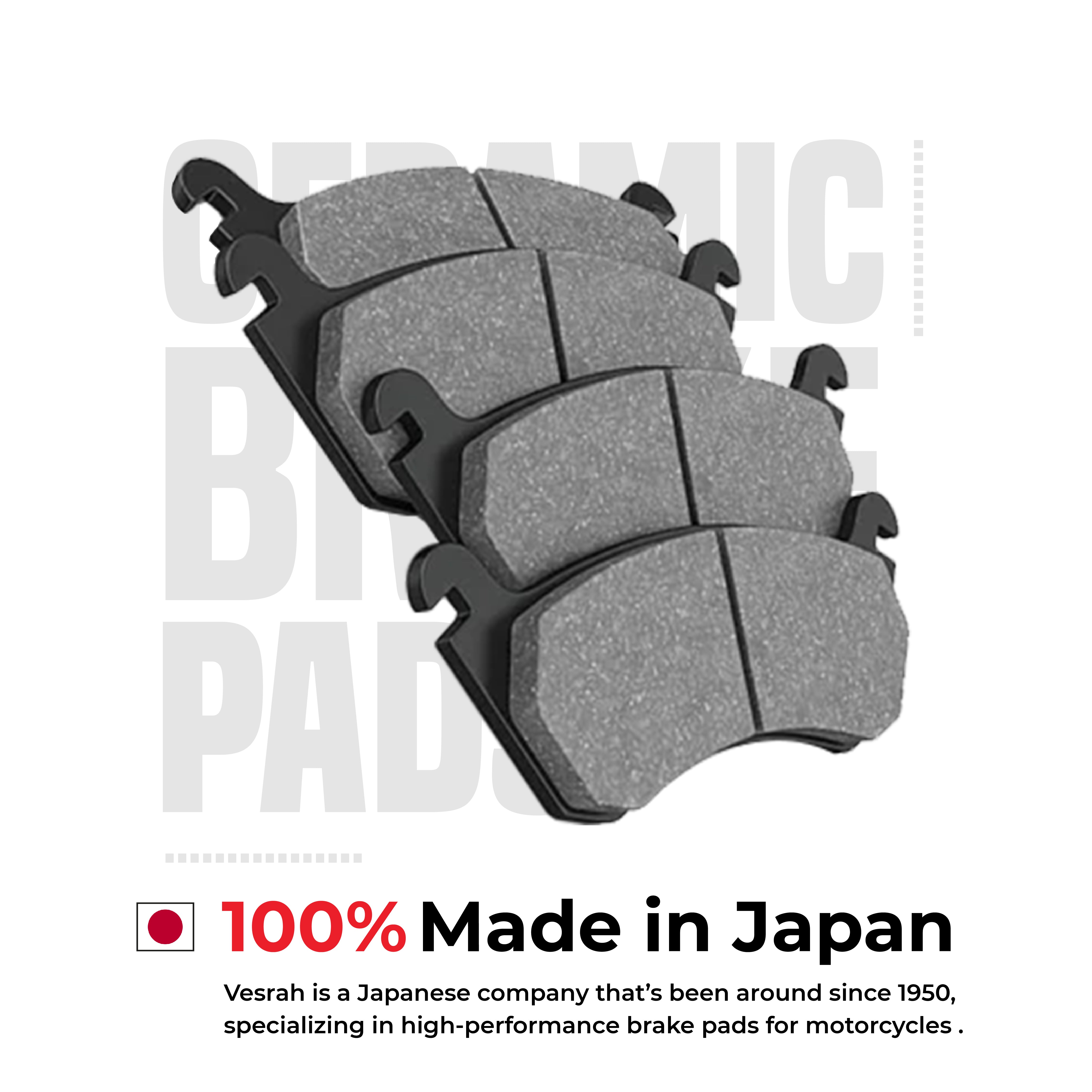 Royal Enfield Interceptor 650 Front brake pad (Ceramic) – LRL Motors