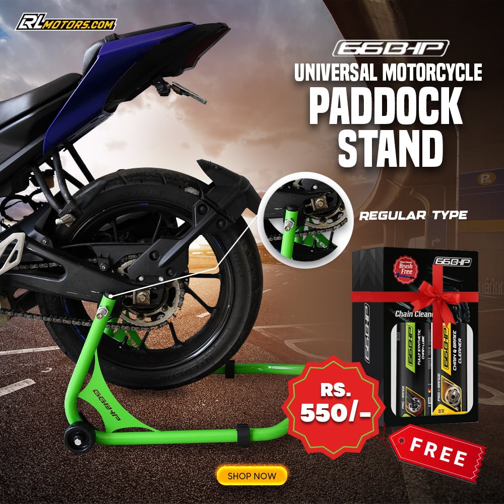 66BHP Universal Motorcycle Paddock Stand - LRL Motors
