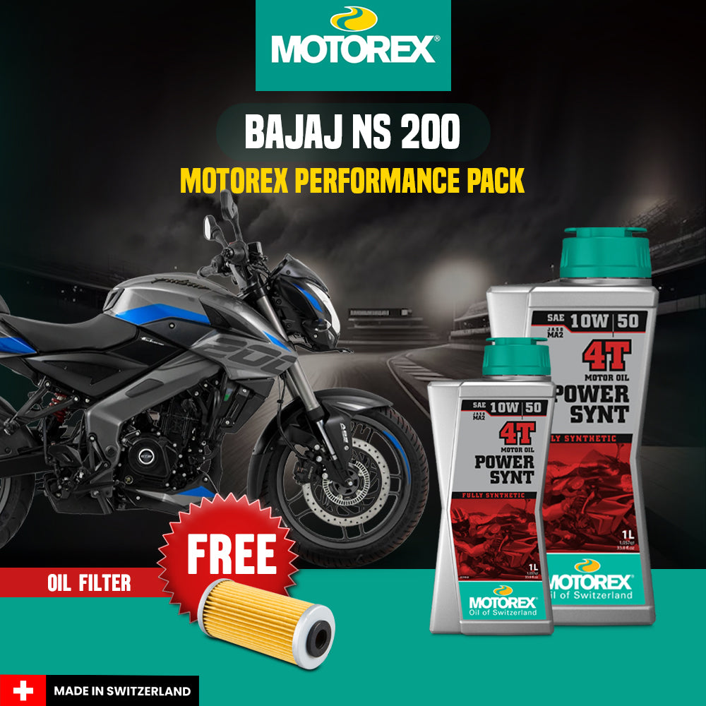 Bajaj NS 200 Motorex Performance Pack – LRL Motors