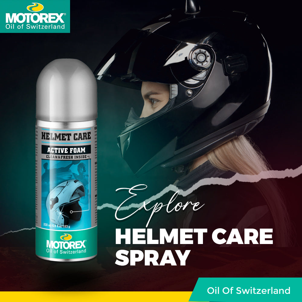 Motorex Helmet Care Spray ( 200 ML ) – LRL Motors