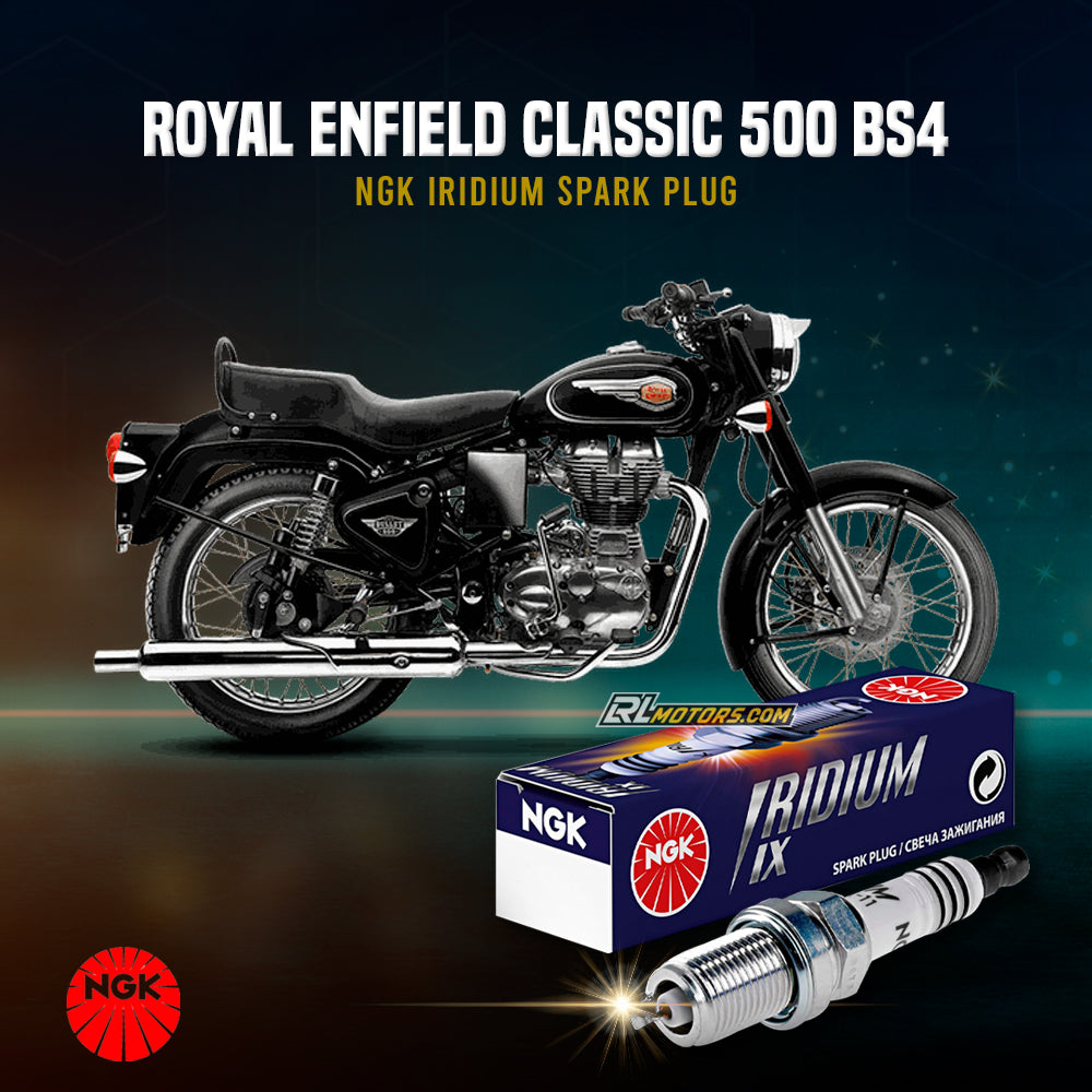 Royal Enfield Classic 500 BS4 NGK Iridium Spark plug – LRL Motors