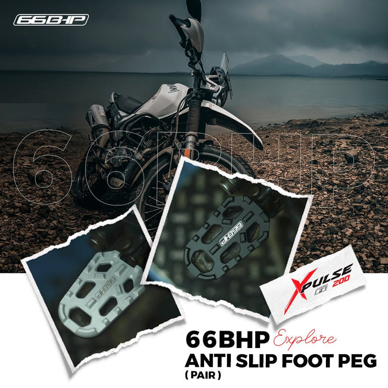 Hero Xpulse 200 - 66Bhp Anti Slip Foot Peg ( Pair ) - LRL Motors