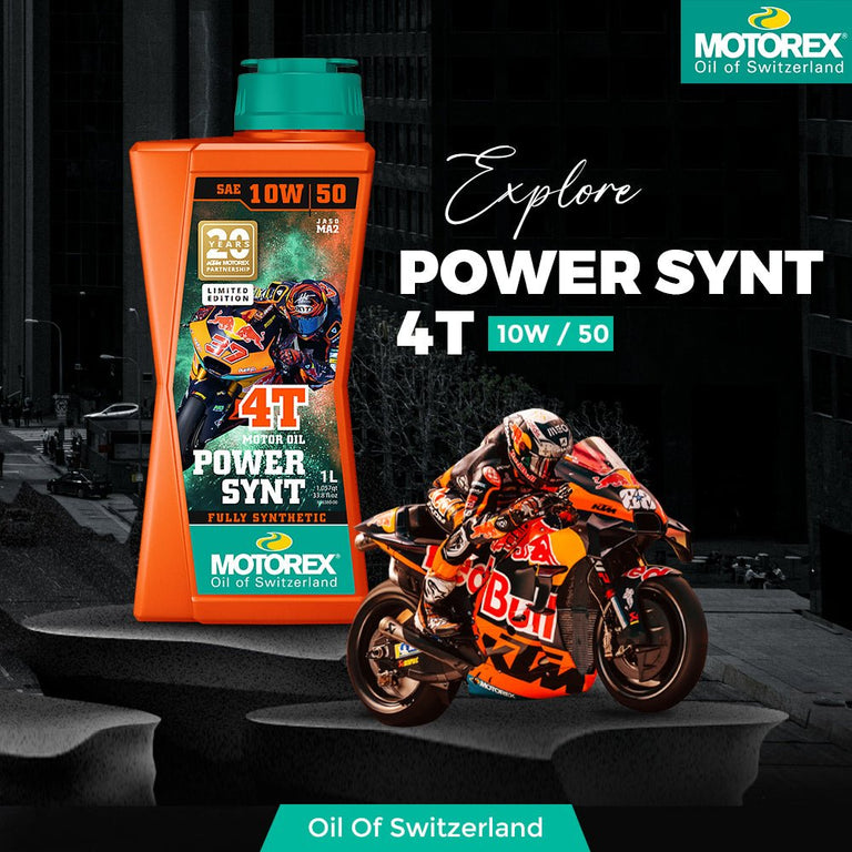 Motorex 10W50 Power Synth - Fully Synthetic Engine Oil (1 L) – LRL Motors