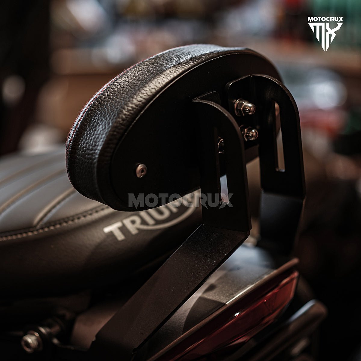 Triumph SPEED 400 - MOTOCRUX Back Bliss Back Rest – LRL Motors