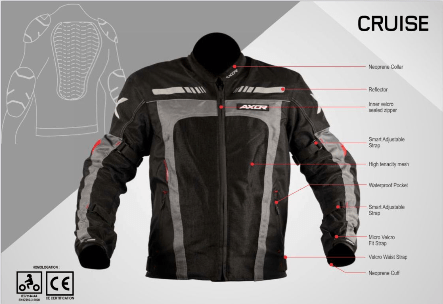 Axor Cruise Riding Jacket - LRL Motors