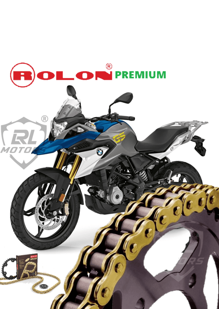 BMW 310R/G310 GS Rolon Brass chain sprocket kit – LRL Motors
