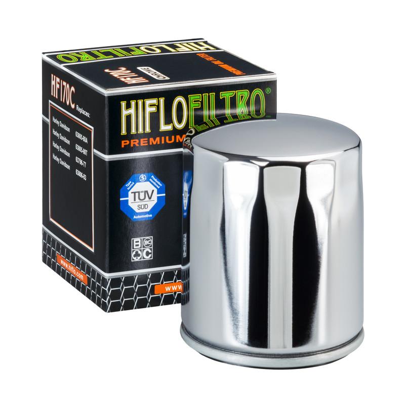 Harley Davidson Iron 883 oil filter Chrome Hiflo (HF 170 C) – LRL Motors