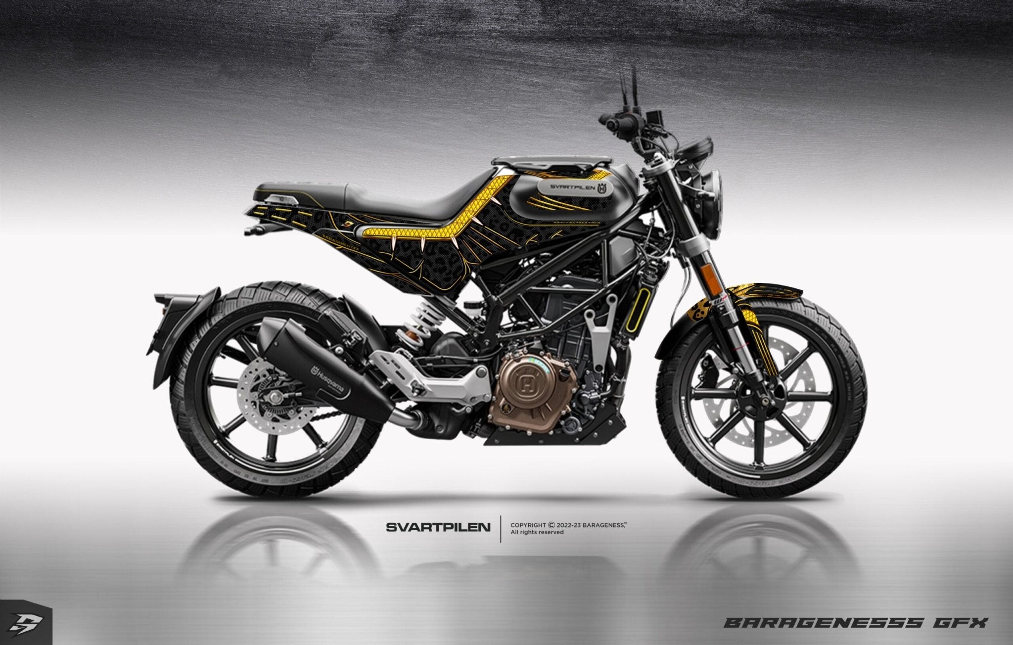Husqvarna Svartpilen/ Vitpilen Automotive Graphics – LRL Motors