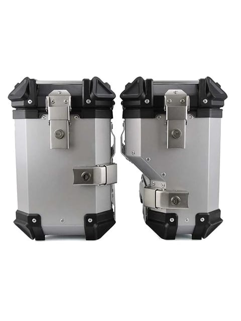 Motorcycle Cutted Black Pannier Box 38L x 2 – LRL Motors