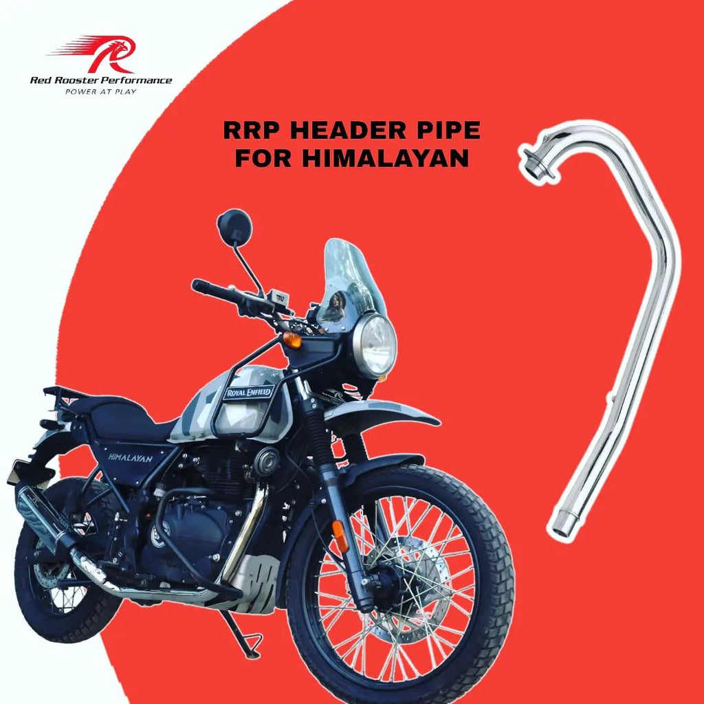 Red Rooster Royal Enfield Himalayan/Scram Header Pipe – LRL Motors