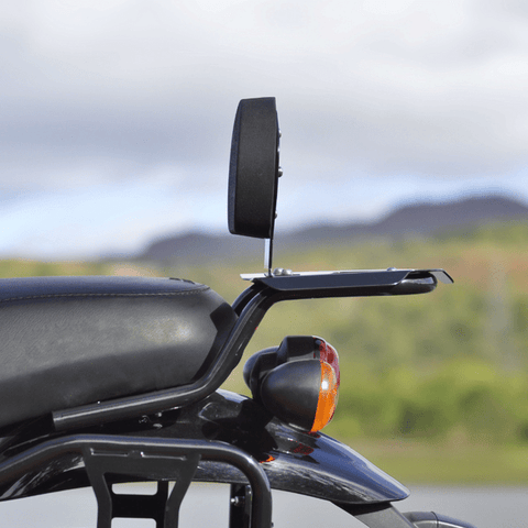Royal Enfield Hunter 350 auto engina Rear carrier with back rest - LRL ...
