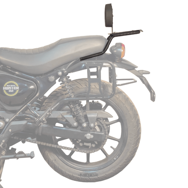 Royal Enfield Hunter 350 auto engina Rear carrier with back rest – LRL ...