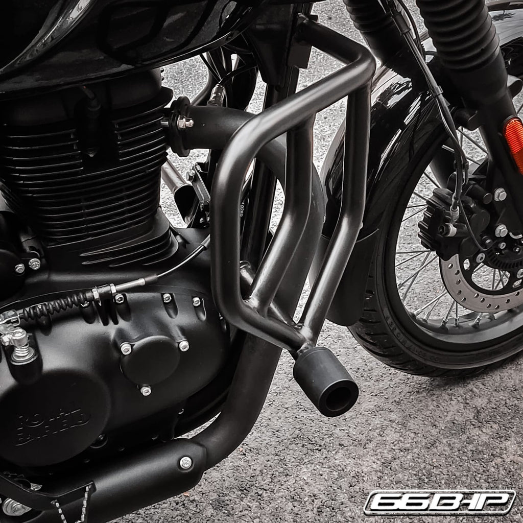 Royal Enfield Hunter 350 Maxima Crash Guard with Slider by 66Bhp – LRL ...