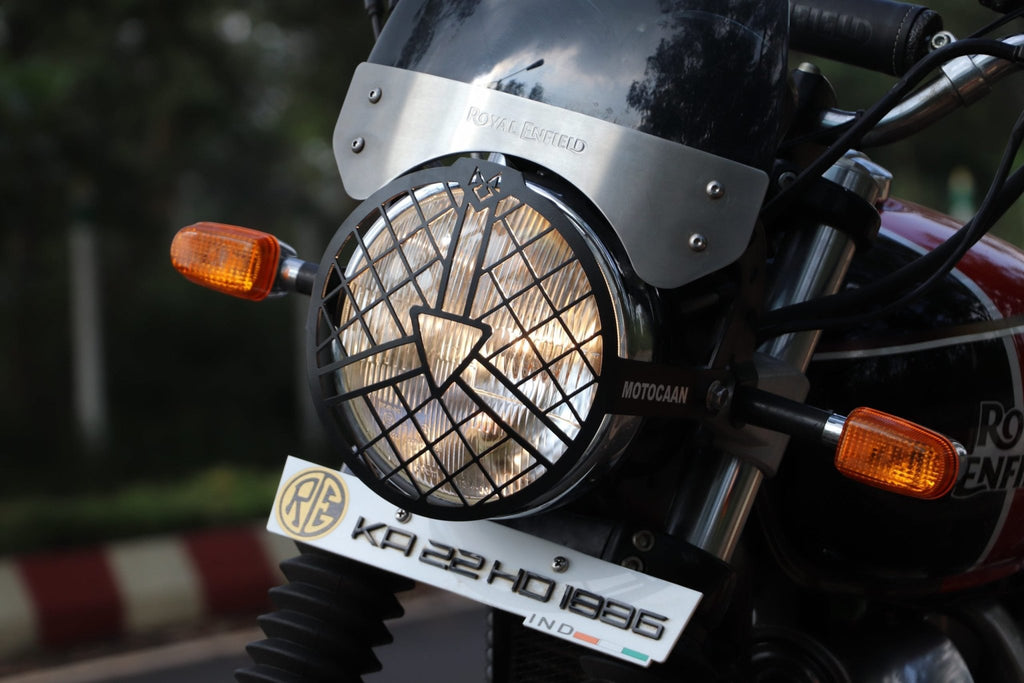 Royal Enfield interceptor 650 motocaan Headlight Grill – LRL Motors
