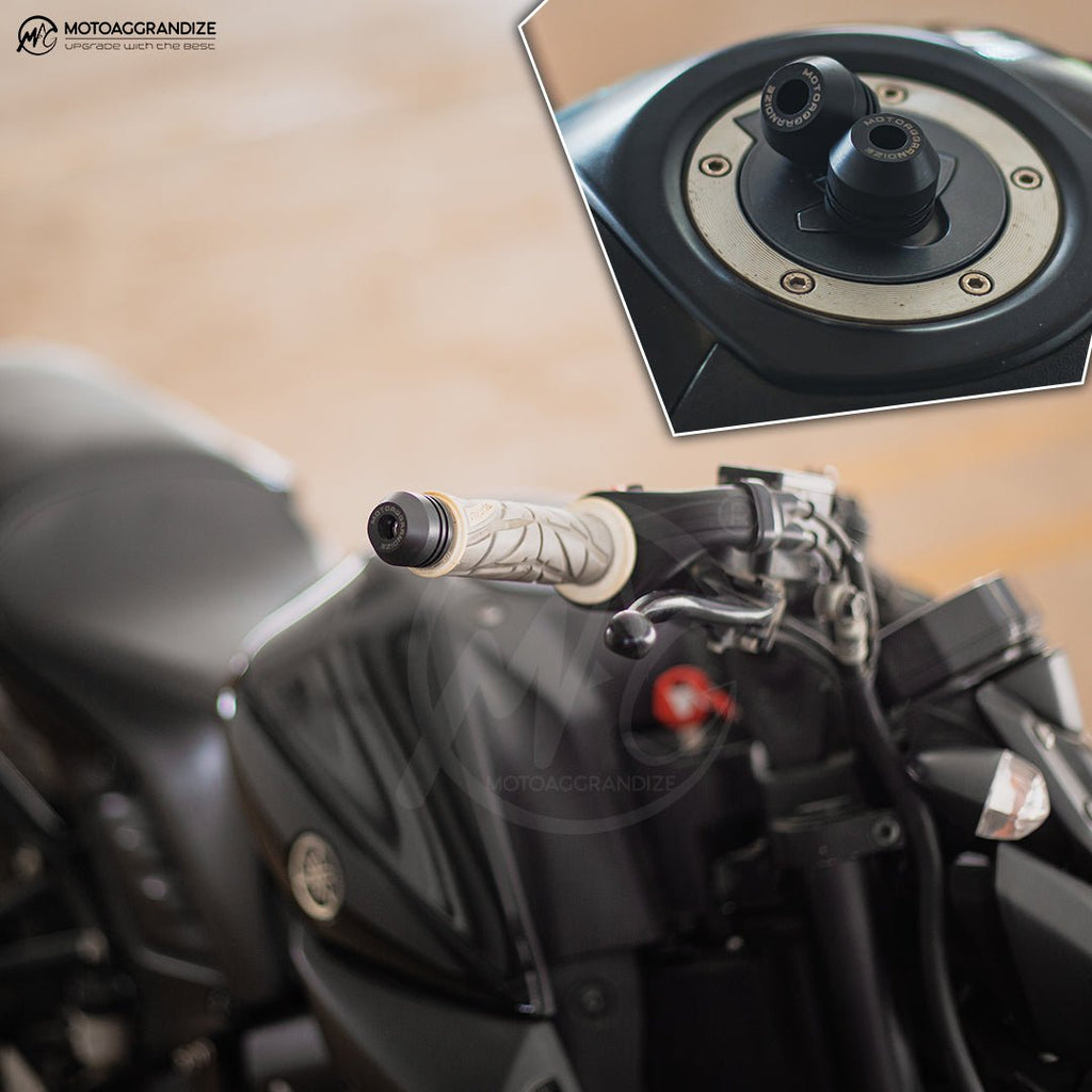 Yamaha FZ 250 Motoaggrandize Handle bar End Sliders – LRL Motors